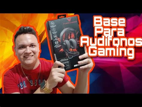 Soporte Para Audifonos Gaming Gamecraft Con Luz Rgb Unboxing 2021