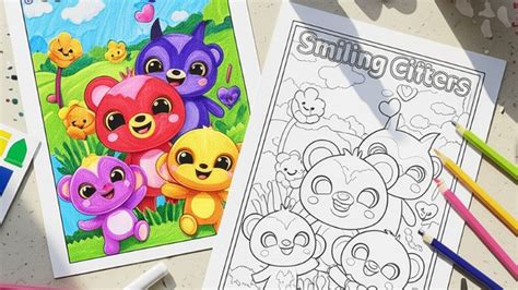 22 Free Smiling Critters Coloring Pages For Download Printable Pdf