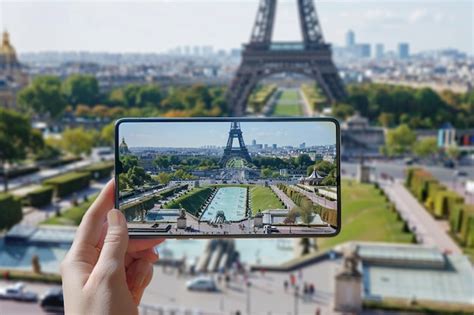 Premium Photo An Augmented Reality Map Guiding Tourists Through Generative Ai
