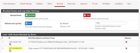Snort Blocking Host No Matter What Netgate Forum