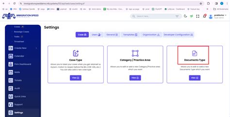 how to create a new document type help site