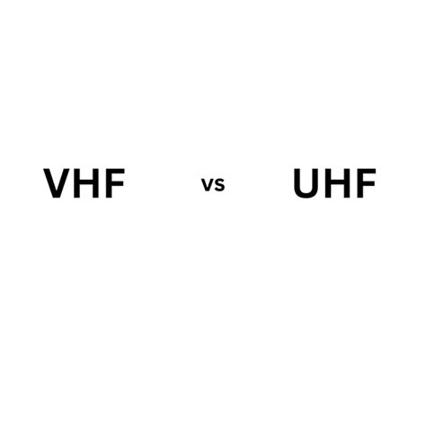 Uhf Vs Vhf Radios Which One Should You Hire Cts Radios