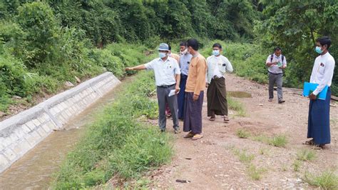 မယ်စဲ့မြို့နယ်တွင် မိုးသည်းထန်စွာရွာသွန်းမှုကြောင့် နမ့်မန်းမြောင်း