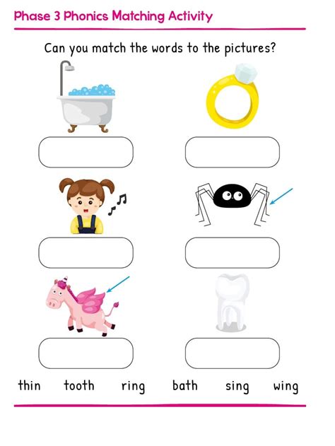 Free Image Phonics Worksheet Download And Print Now