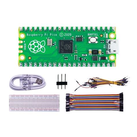 For Raspberry Pi Pico Board Dual Core Microcomputer Chip Development Board Welding Pin Header