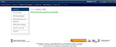 Advisory For Igcr Admin Officers To Access Igcr Module At Icegate