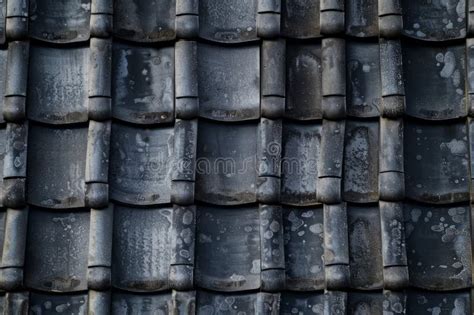 Photo Of Traditional Old Temple Roof Pattern Background Texture For