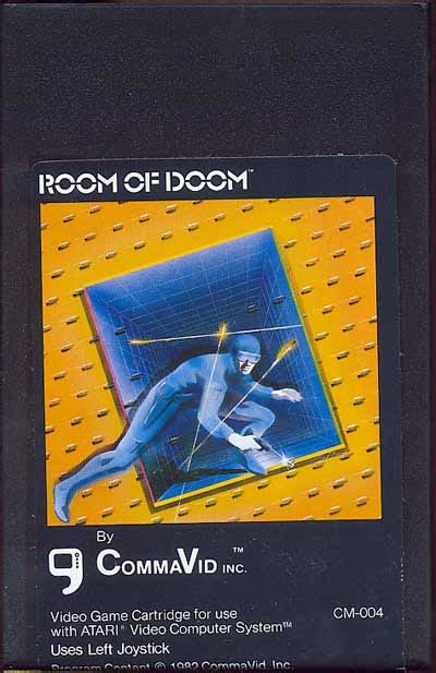 Atariage Atari 2600 Room Of Doom Commavid