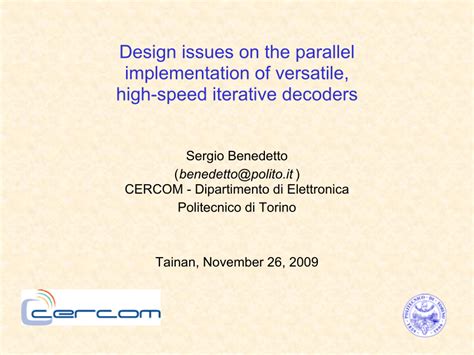 Pdf Design Issues On The Parallel Implementation Of Versatile
