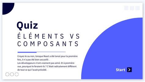 Elements Vs Component