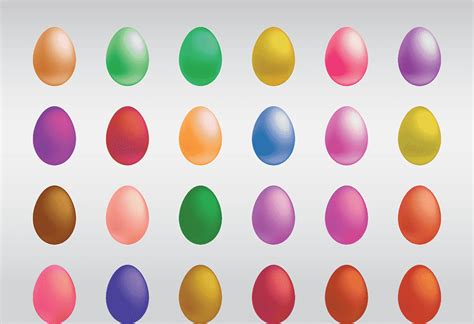 다채로운 계란 Png Pngwing