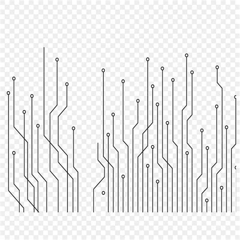 Diseño De Placa De Circuito Electrónico De Vector Png Dibujos Efecto De Luz Placas De