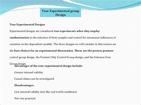 Experimental Research