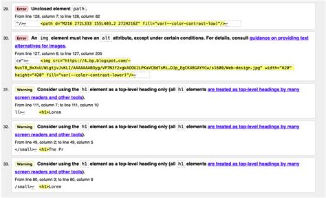 Solved Fix All The Validation Warnings And Errors Due