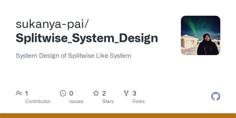 GitHub Sukanya Pai Splitwise System Design System Design Of Splitwise Like System