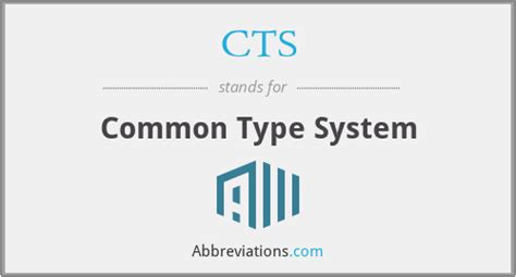 Cts Common Type System