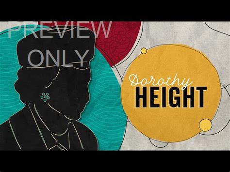 Black History Month Dorothy Height Still Centerline New Media Worshiphouse Media