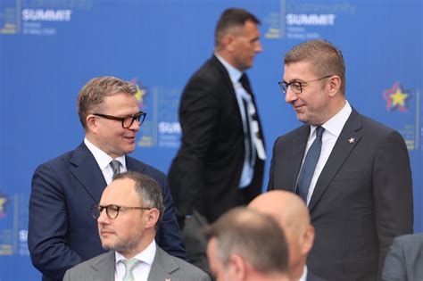 Hristijan Денеска присуствував на Самитот на Европската политичка заедница заедно со лидерите