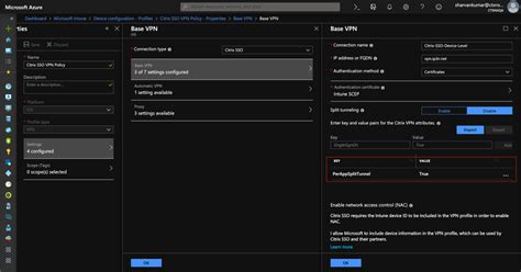 set up citrix sso for ios users and citrix secure access for macos users
