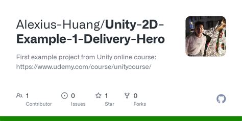 GitHub Alexius Huang Unity D Example Delivery Hero First Example Project From Unity Online