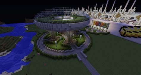 Spawn Building Minecraft Map