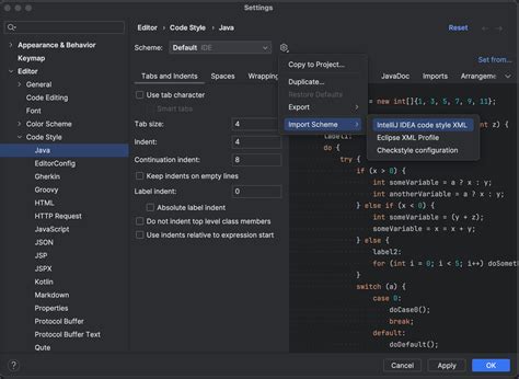 Intellij Code Convention 과 Formatter