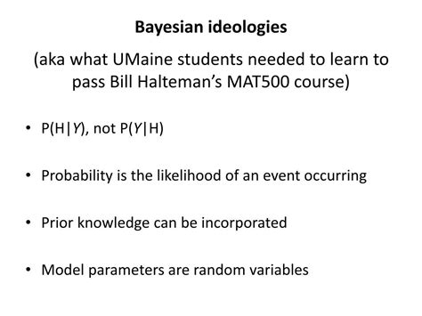 Ppt R2winbugs Using R For Bayesian Analysis Powerpoint Presentation