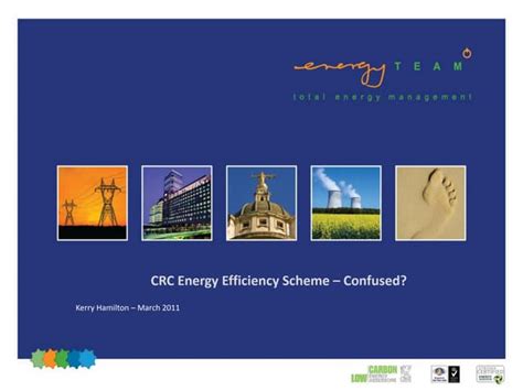 Crc Energy Efficiency Scheme Confused Ppt