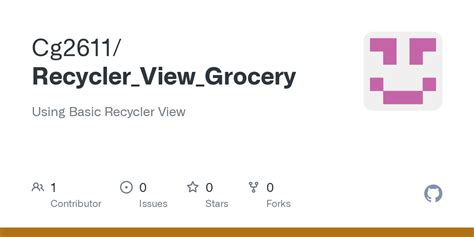 github cg2611 recycler viewt grocery using basic recycler view