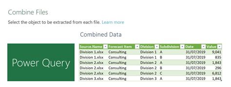 dynamically consolidate multiple ranges when loading excel files from