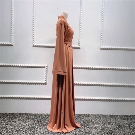 Weimei Eid Long Open Abaya Wholesale Muslim Islamic Clothing Ladies
