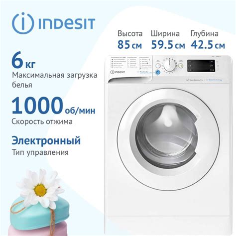 Стиральная машина Indesit BWSE 61051 WWV RU, белый - купить по выгодной ...