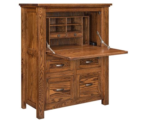 Calloway Secretary Desk 46w Twin Brook Furniture