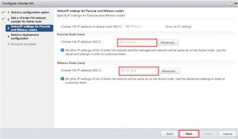 Configure VCenter High Availability VirtuBytes