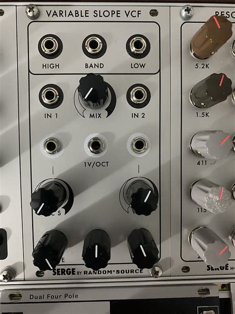 Random Source Serge Variable Slope Filter Reverb