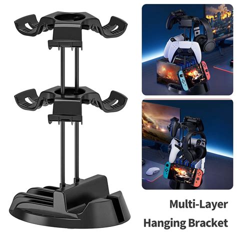 Jixopn 123 Tier Universal Gamepad Holder Space Saving Game Controller