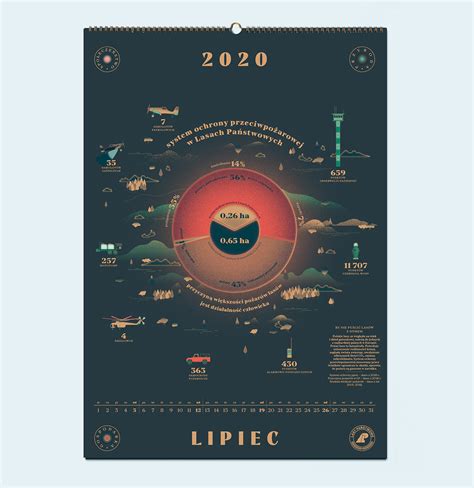 Data Visualization Calendar Behance