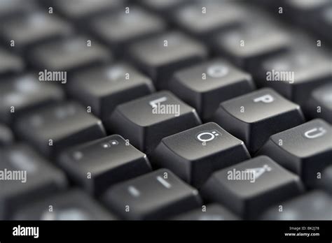 Close Up Of A Computer Keyboard Stock Photo Alamy