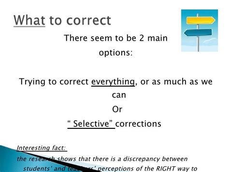 error correction ppt