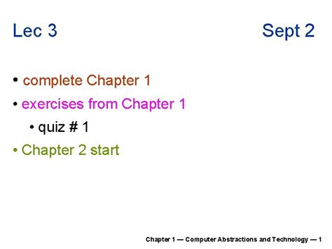 lec 3 sept 2 complete chapter 1 exercises