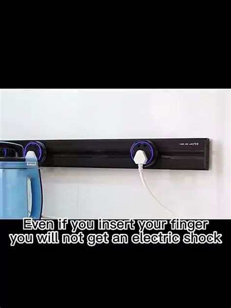 Bik Modern Electric Wall Movable Power Track Socket 8000w Universal Power Adapter Socket Outlet