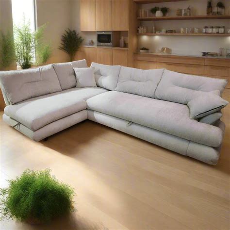 გასაშლელი კუთხის დივანი სათავსოთი 260x160 სმ Vita Corner White ყიდვა ყველაზე იაფად ან განვადებით