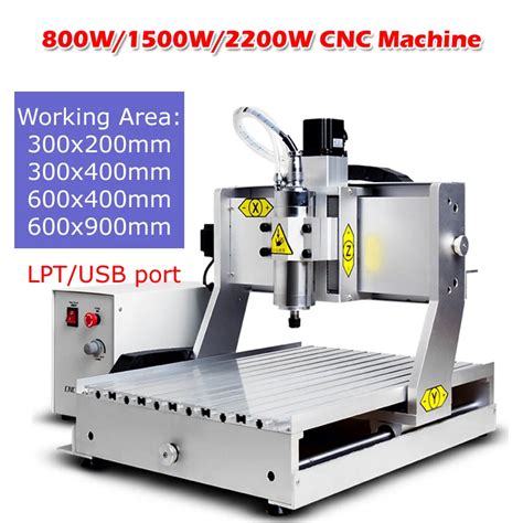 Cnc 6090 2 2kw 4 Axis Wood Router 6040 Engraving Drilling Machine 3040 1500w Pcb Metal Png