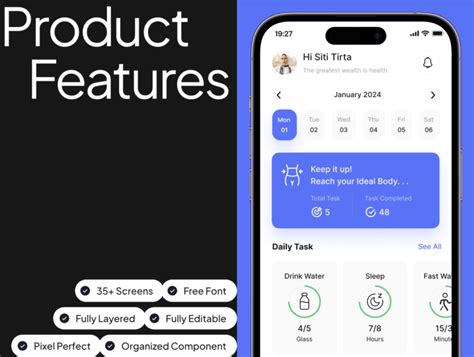 Health Monitoring Ui Kit Download Free Resource