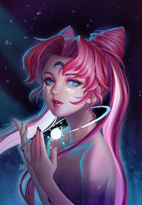 Fan Art Sailor Moon Black Lady By Rtngan On Deviantart