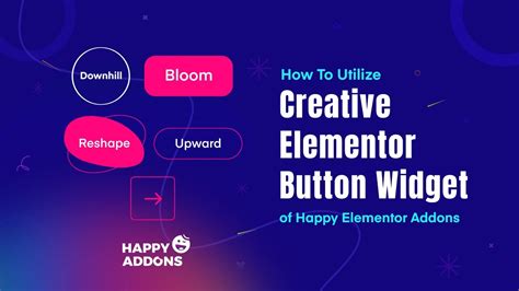how to use creative button widget in elementor websites 5 awesome
