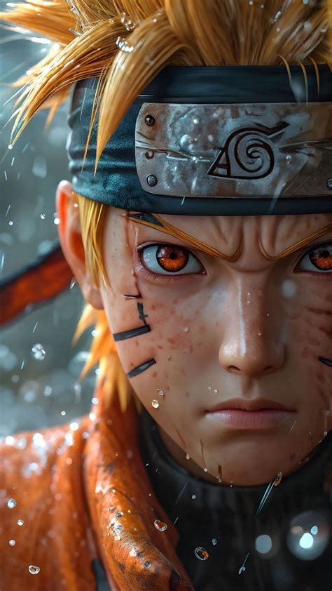 Naruto Realistic Colour Drawing