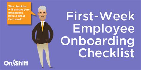 OnShift S First Week Onboarding Checklist For Healthcare Employees