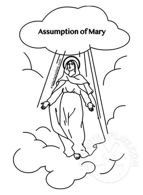 Assumption Of Mary Clipart