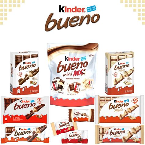 Kinder Bueno Chocolate Bars Doiberica Export